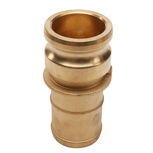 Brass 4" Male Camlock Fitting x 4" Hose Shank – HoseRack