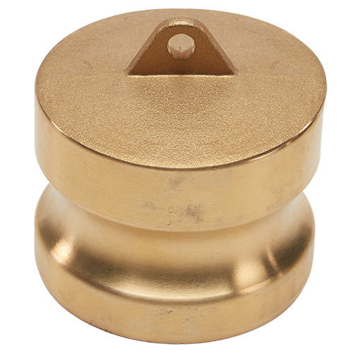 Brass 4" Male Camlock Dust Plug – HoseRack
