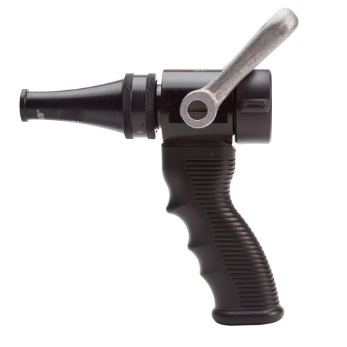 Aluminum 1" x 3/8" Orifice Pistol Grip Smooth Bore Fire Nozzle (NH ...