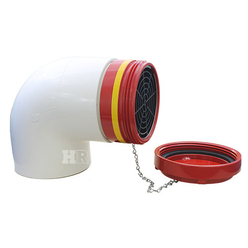Male 5" Dry Hydrant Adapter 90 Degree Elbow – HoseRack