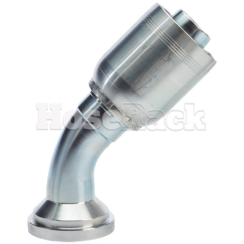 2” Hydraulic Hose Fitting with SAE Code 61 Flange 45° Elbow (N-Series 4 ...
