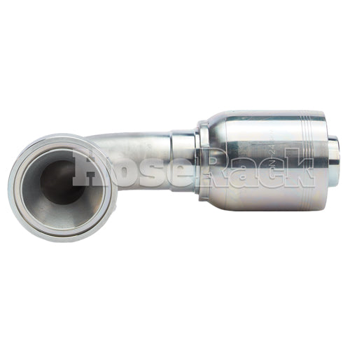 2” Hydraulic Hose Fitting with SAE Code 61 Flange 90° Elbow (N-Series 4 ...