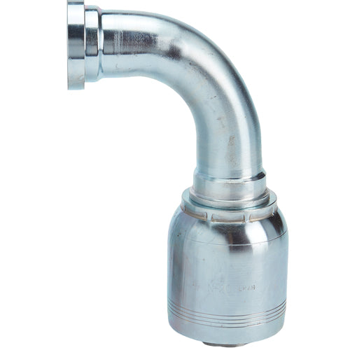 1” Hydraulic Hose Fitting with SAE Code 61 Flange 90° Elbow (N-Series 4 ...