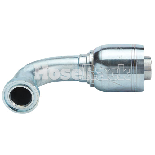 1” Hydraulic Hose Fitting with SAE Code 61 Flange 90° Elbow (N-Series 4 ...