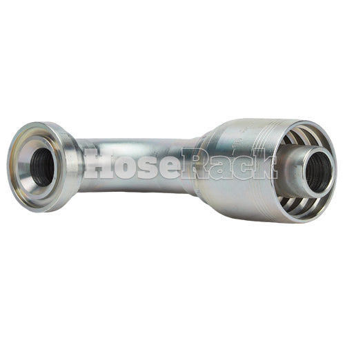 1” Hydraulic Hose Fitting with SAE Code 61 Flange 90° Elbow (N-Series 4 ...