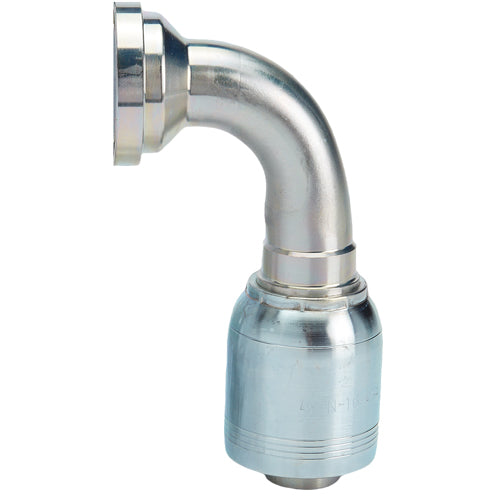 1 1/4” Hydraulic Hose Fitting with SAE Code 61 Flange 90° Elbow (N ...