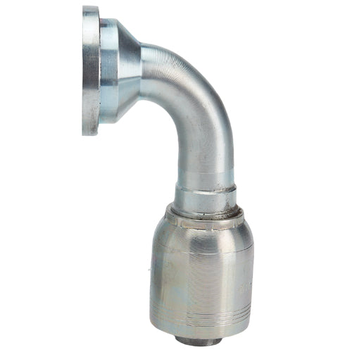 1 1/2” Hydraulic Hose Fitting with SAE Code 61 Flange 90° Elbow (N ...