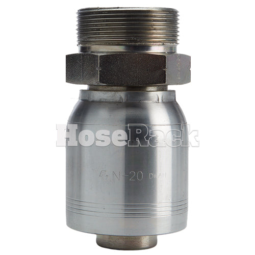 Hydraulic Hose Fitting with M52 x 2 Male Metric Heavy (N-Series 4-Wire ...
