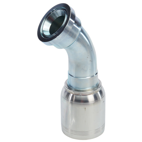 2" Hydraulic Hose Fitting with SAE Code 62 Flange 45° Elbow (N-Series 4 ...